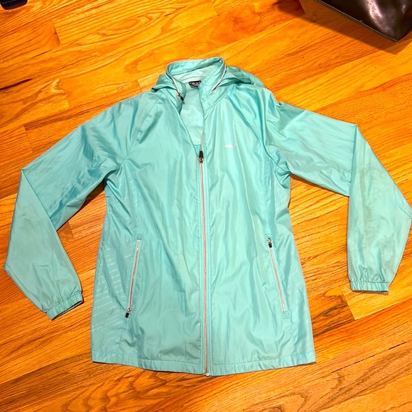Hind | Jackets & Coats | Hind Rain Jacket With Hood Teal Mint Colored ...